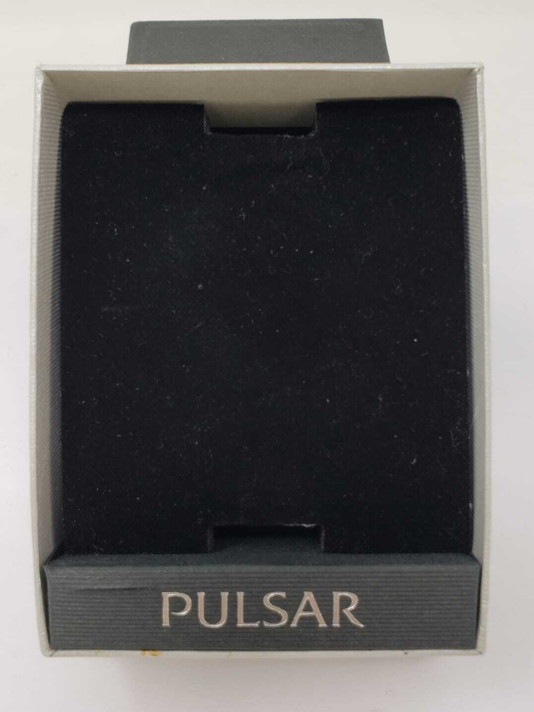 Empty Pulsar Black Watch Box Presentation Display Storage Case | eBay
