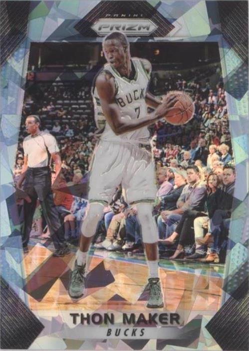 2017-18 Panini Prizm - Thon Maker #184 Blue Ice Prizm /99 for sale ...