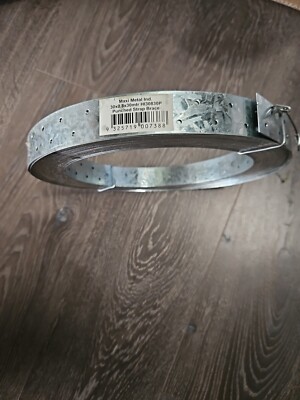 Perforated Hoop Iron 30mm x 1.0mm Or 0.8mm x 30m (1 Roll) | eBay Australia