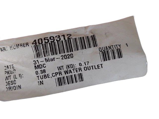 Cummins 4059312 FLEX HOSE ASSY | eBay