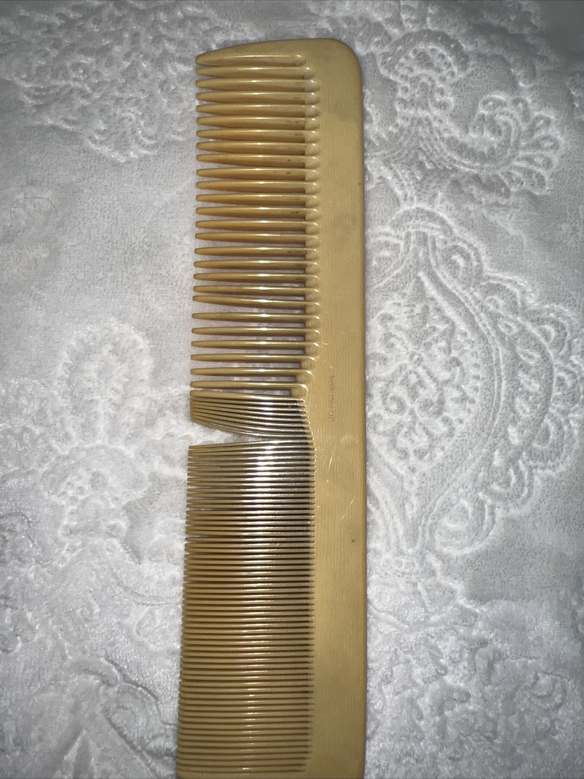Antique Celluloid Vanity Comb Ivory Pyralin as pictured | eBay