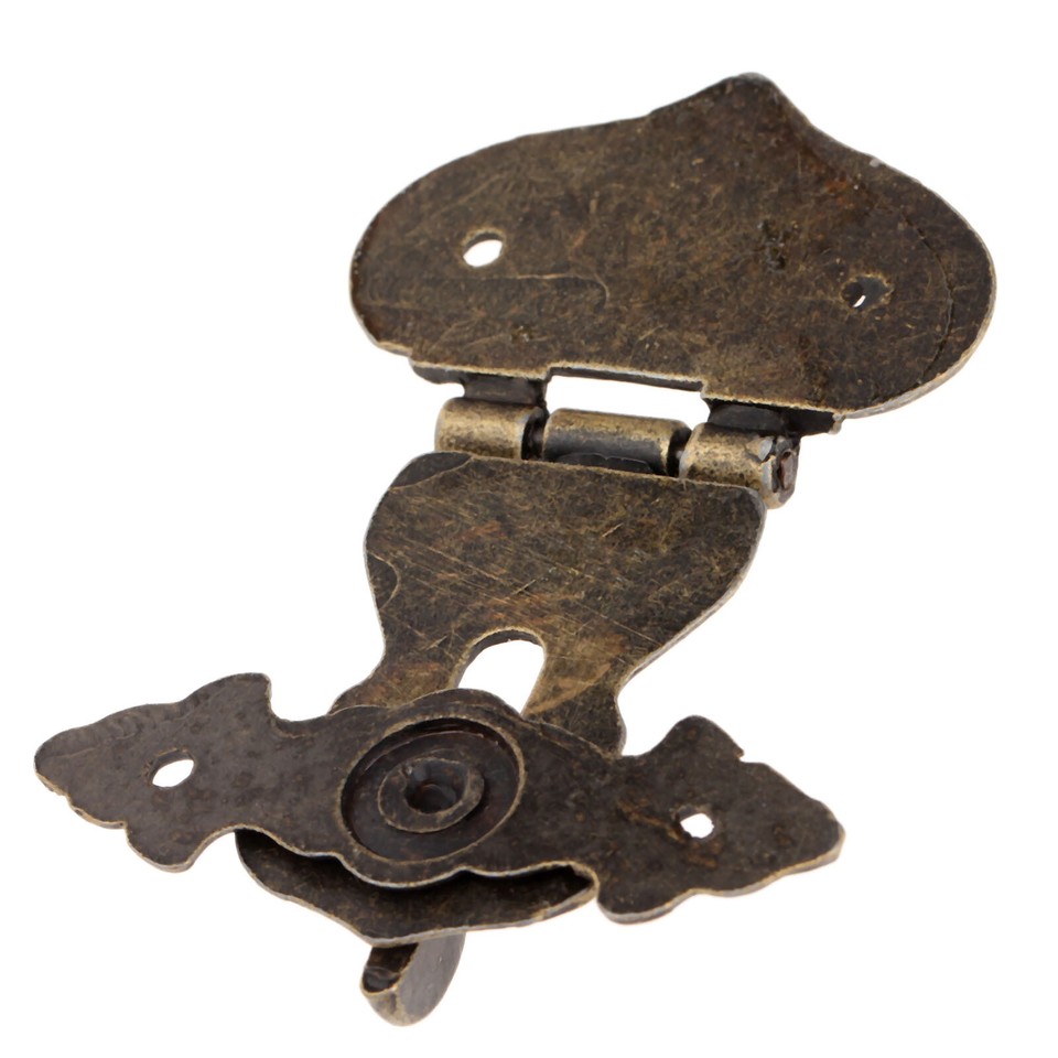Vintage Style Suitcase Lock Hasp Latch Retro Jewelry Wooden Box Décor ...