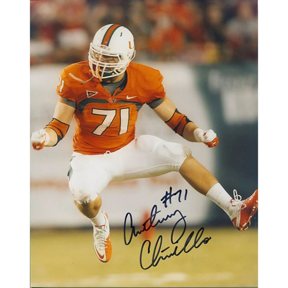 Anthony Chickillo Autographed 8x10 Football Photo | eBay