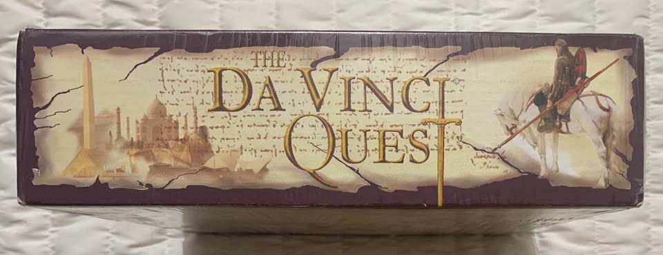 The Da Vinci Quest Board Game Family Trivia By The Movie Game Inc New ...