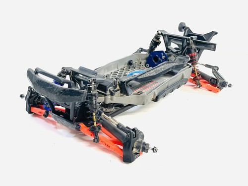 Traxxas Hoss 4x4 Roller Slider 1/10 Chassis Rc Truck With Upgrades | eBay