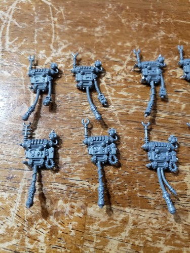 Warhammer 40k AdMech Skitarii Bits SVR Vanguard Ranger Backpacks x9 | eBay