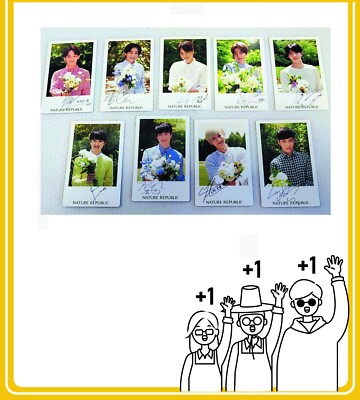 EXO Official Photocards Sets NR Baekhyun Chanyeol D.O. Sehun Lay Basses ...