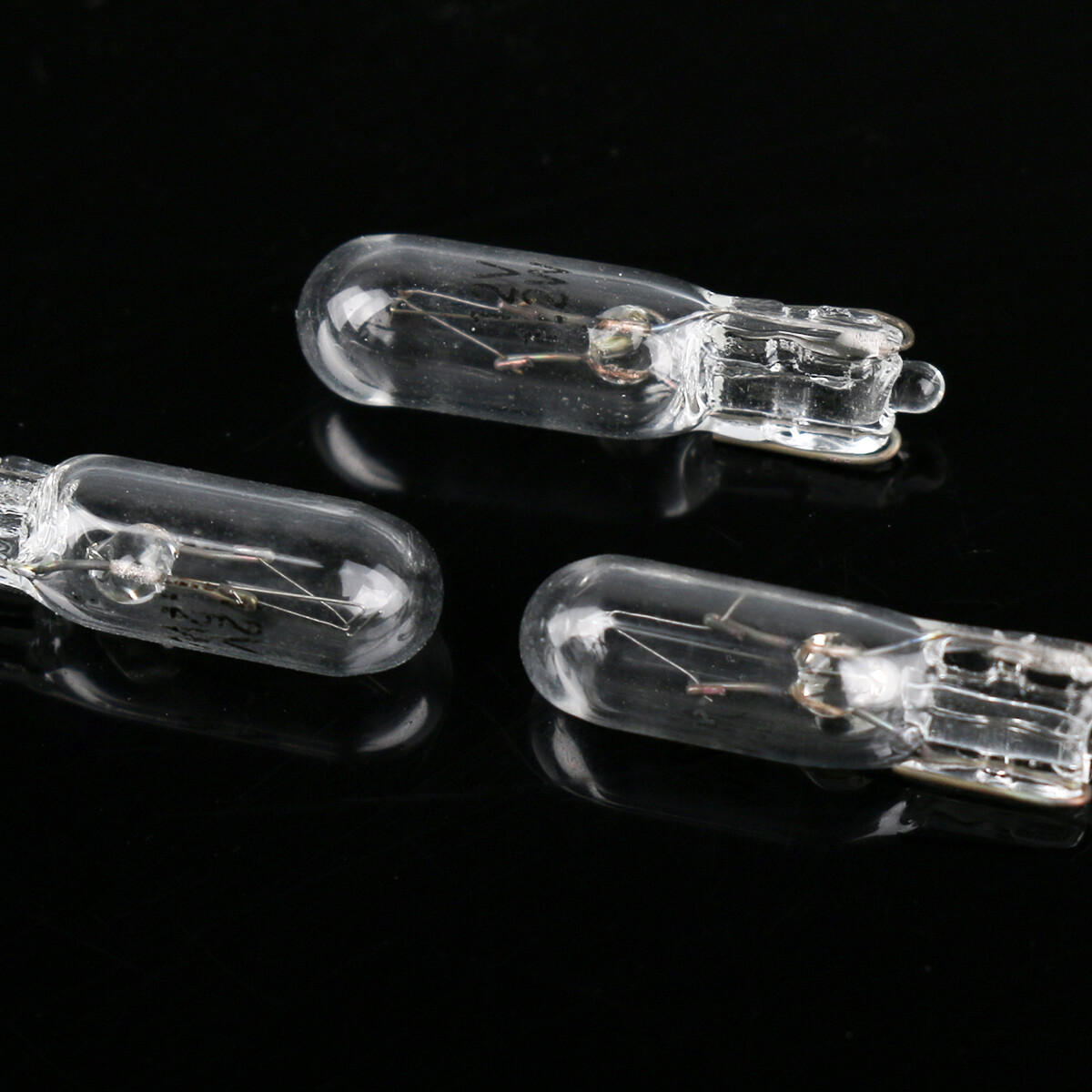 10PCS 286 Dashboard Car Light T5 Minature Bulb Bulbs 12v 1.2w Capless ...