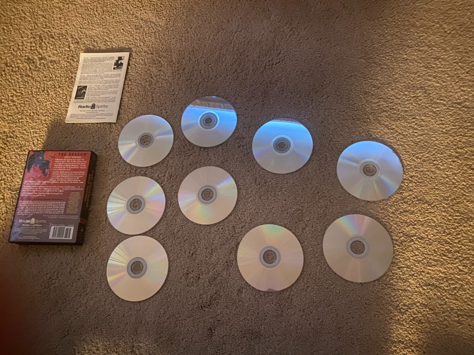 THE SHADOW RADIO TREASURES AUDIO CD CLASSIC RADIO SUSPENSE RADIO ...