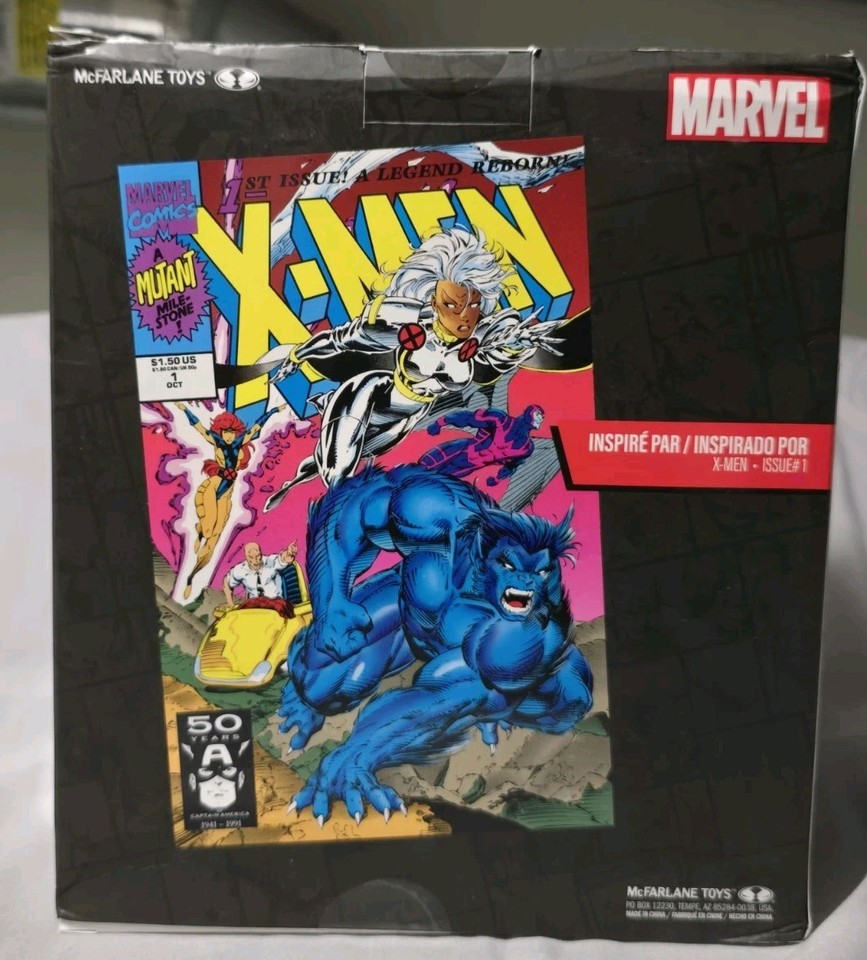 McFarlane Toys Beast 1:10th Scale Collectible w/ Scene (X-MEN #1 ...