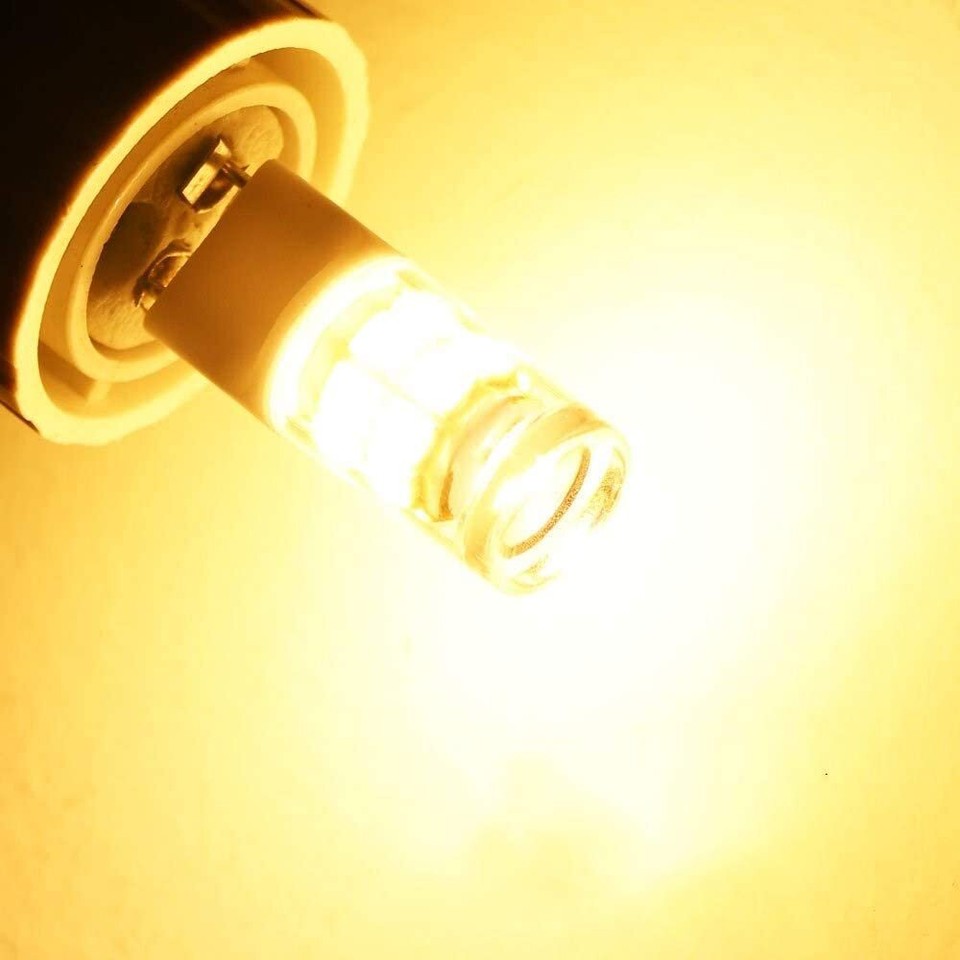 G8 Bi-Pin Bulb 3W JCD Type For Microwave Under-Counter Lights Puck ...