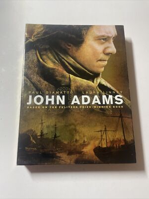 John Adams DVD 3 Disc Set HBO - Paul Giamatti/Laura Linney - Very Good ...