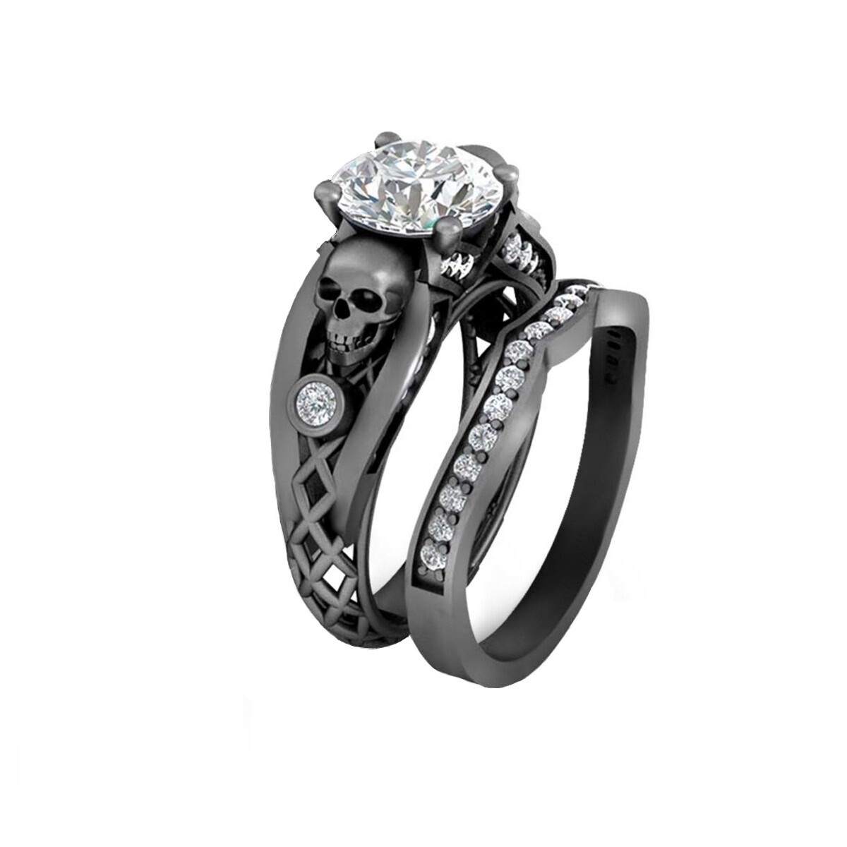 Skeleton Wedding Ring