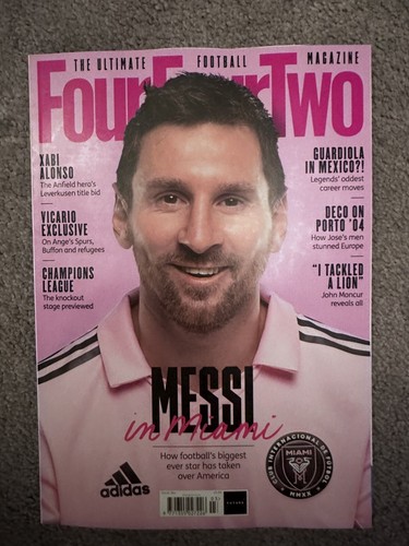 FourFourTwo 442 Magazine Issue 362 March 2024 24 Lionel Messi In Miami ...