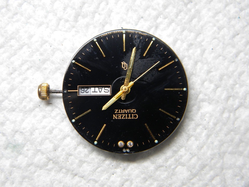 Citizen 5500A Quartz Wrist Watch Movement for Repair or Parts Only | eBay