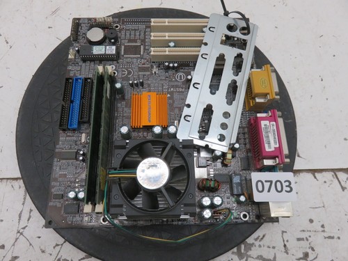 ECS Elitegroup P6STMT mATX Motherboard w/ Intel Celeron 1.1GHz 354MB ...