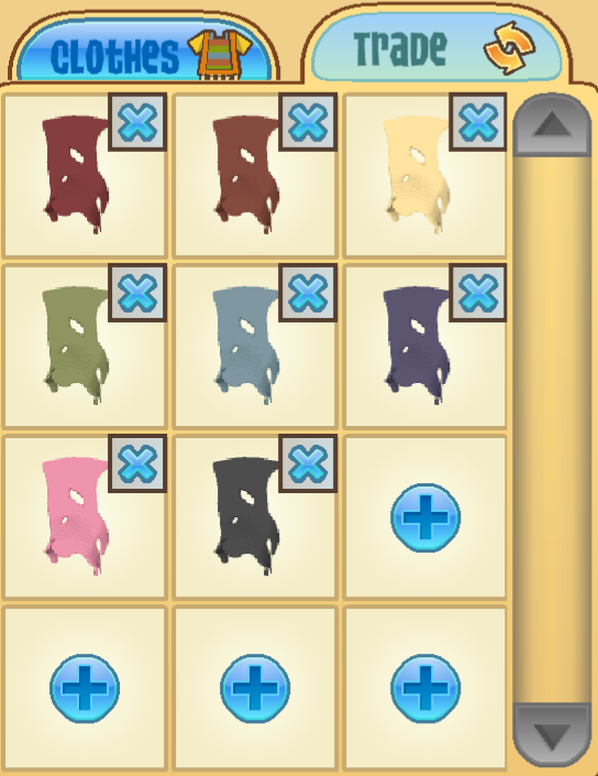 Animal Jam Classic AJ AJC Worn Blanket Clothing Item Bundle (Read ...