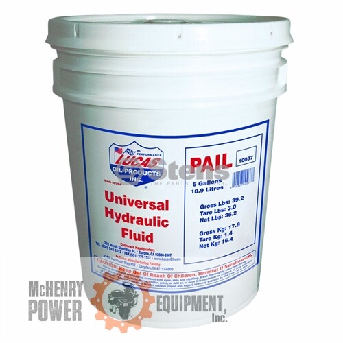 Lucas Oil Hydraulic Fluid 5 gallon pail 051-651 | eBay