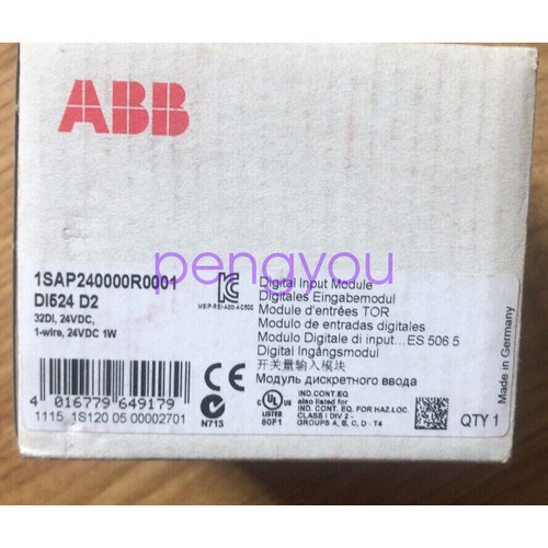 DI524 1SAP240000R0001 ABB Digital Input Module Brand New DHL or FedEx ...