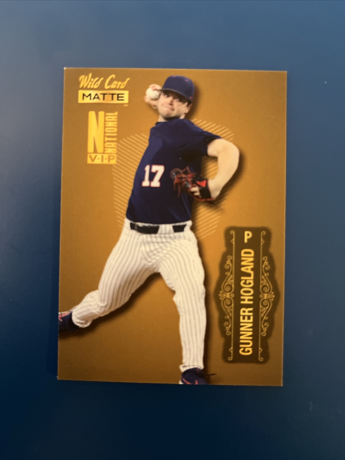 2022 Wild Card Matte National VIP Baseball MBN-5 Gunner Hogland | eBay