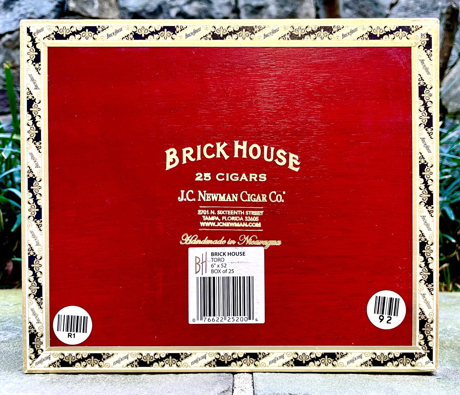 Brick House Red Empty Cigar Box, No Cigars | eBay