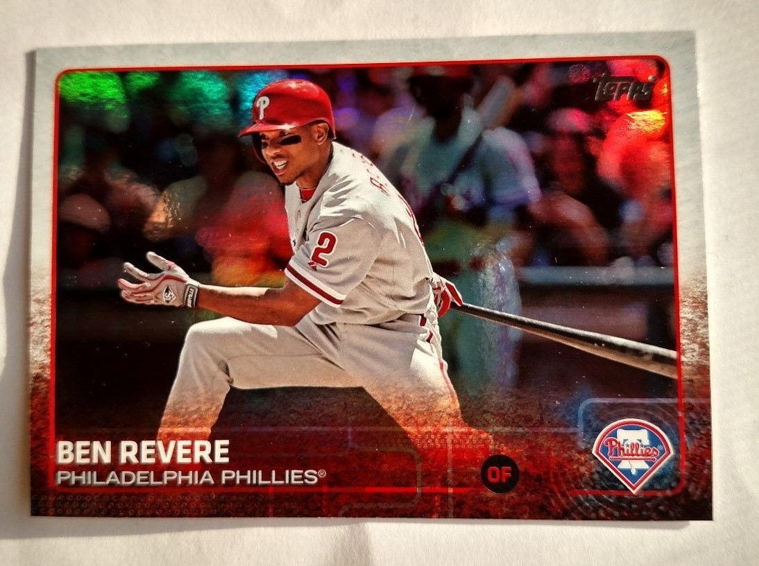 2015 Topps Ben Revere #123 Rainbow Foil Philadelphia Phillies | eBay