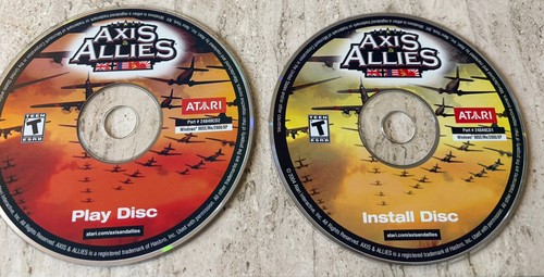 Axis & Allies Play And Install Discs | eBay