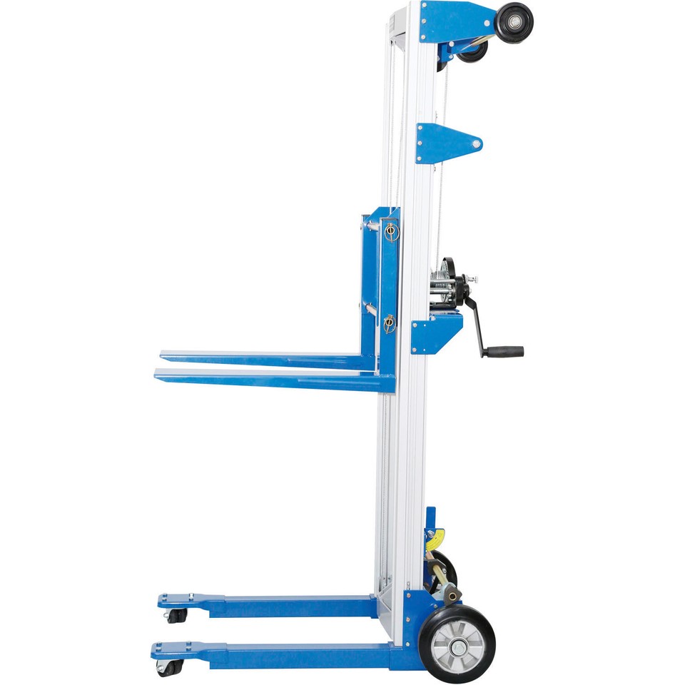 Global Industrial Lightweight Hand Operated Lift Truck 400 Lb. Capacity ...