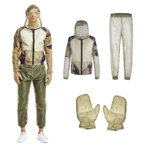 Camouflage Mesh Bug Suit Blend in with Nature while Fending off ...