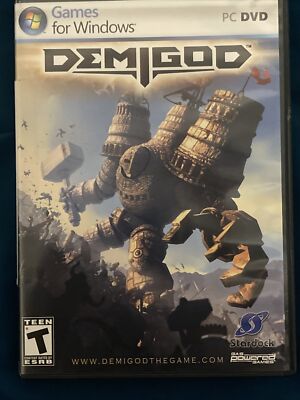 DEMIGOD (Games for windows) PC DVD rom stardock | eBay