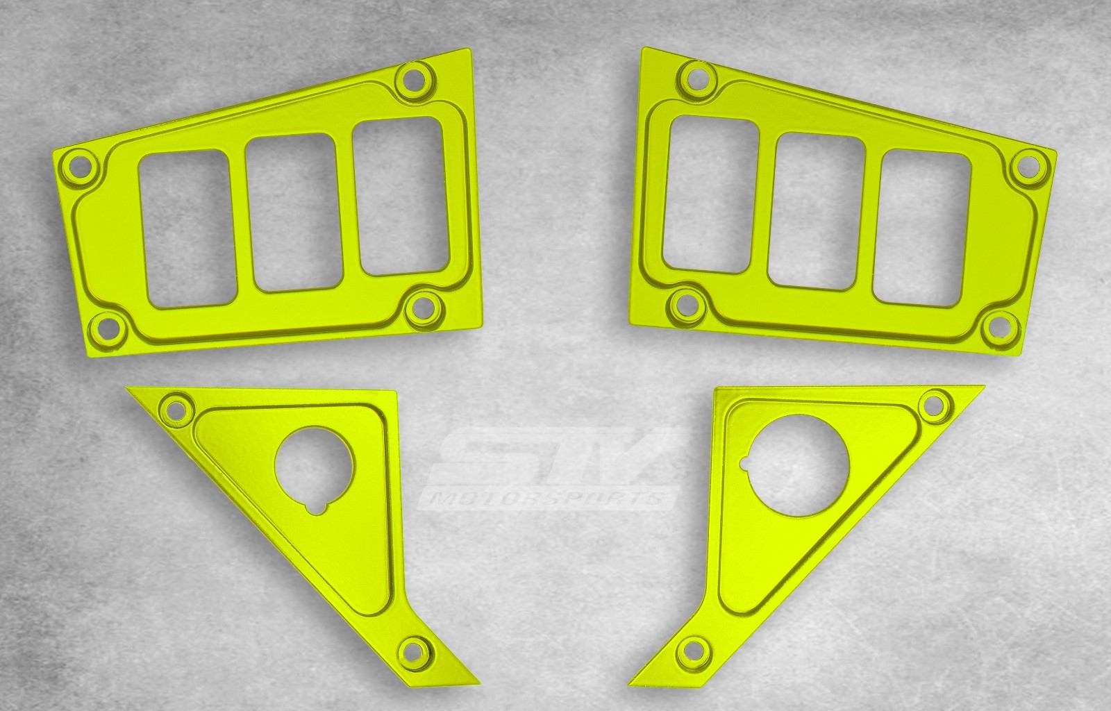 2017 Polaris RZR XP 1000 Ride Command Dash Panel Plate LIME SQUEEZE NEW ...