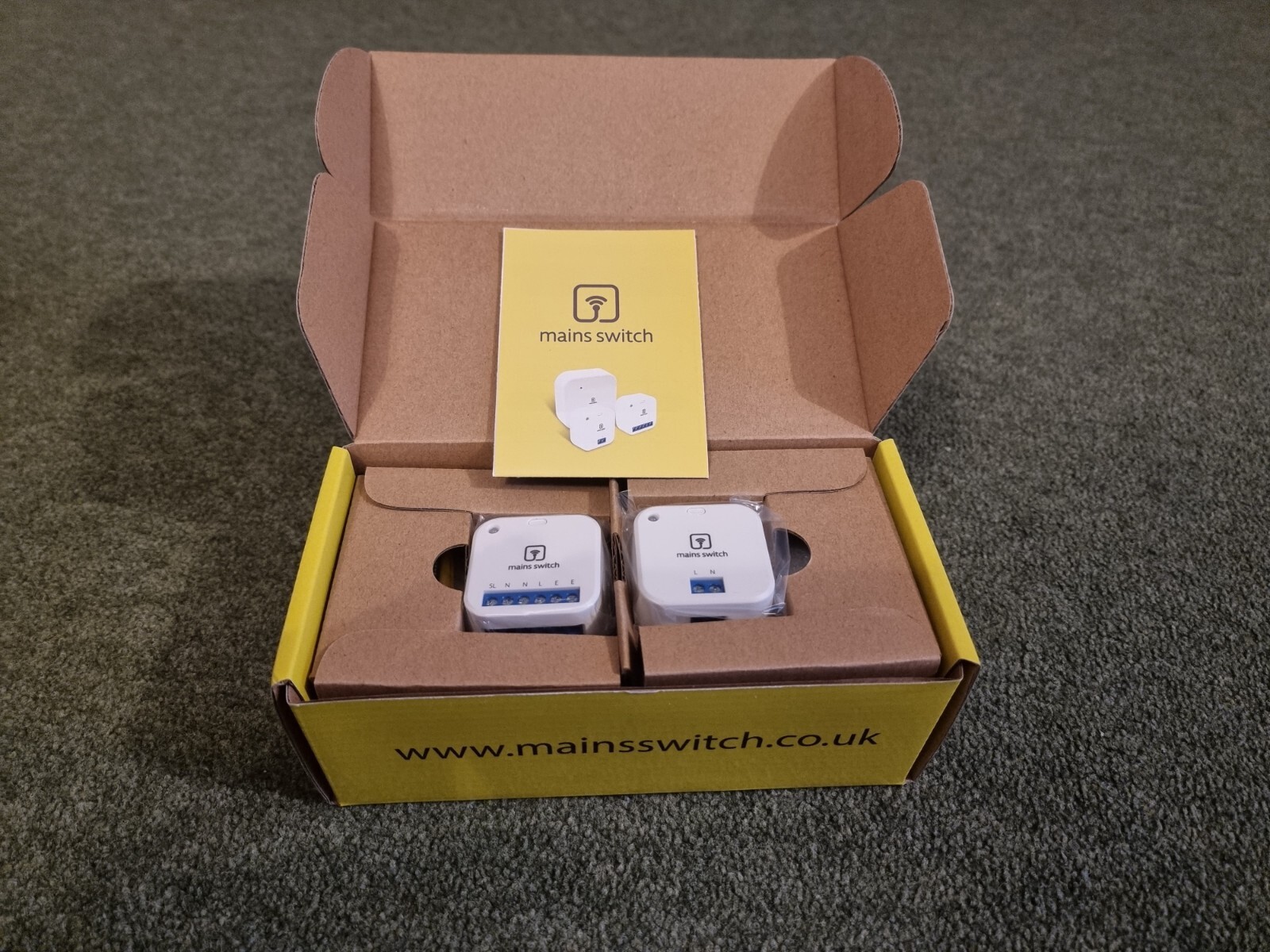 Salus RF Wireless Pump Overrun Switch (MAINSSWITCH01) for sale online ...