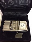 Linden Vintage Linden Clock CADILLAC Car Silver JAPAN MOVEMENT NEW ...