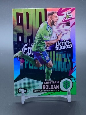 2024 Topps MLS Superstars Epic Performances EP-21 CRISTIAN ROLDAN ...