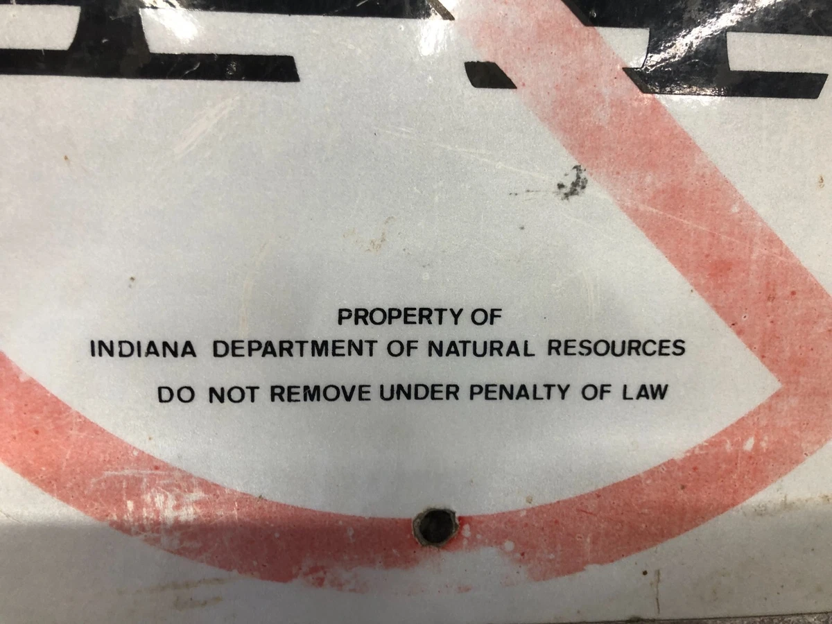 No Snowmobiling Signs
