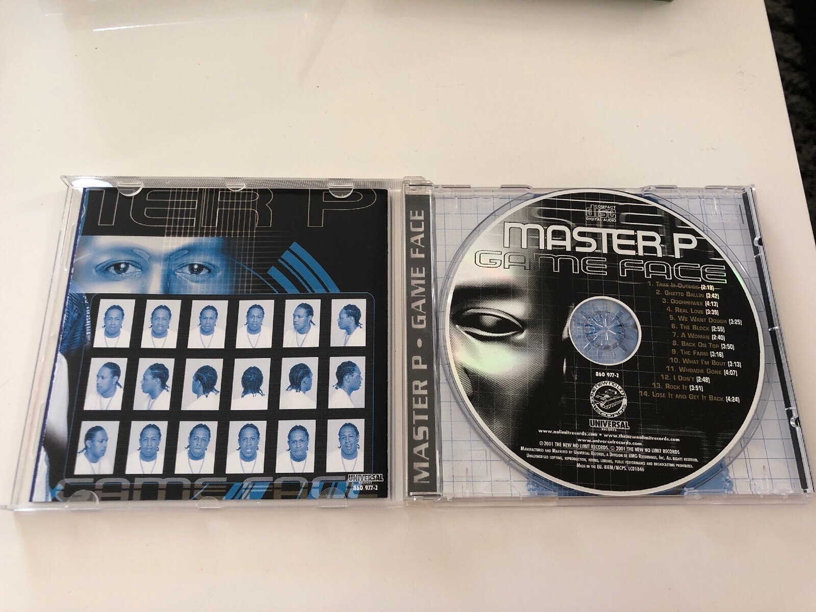 CD: MASTER P - Game Face (2001 New No Limit Records) | eBay.de