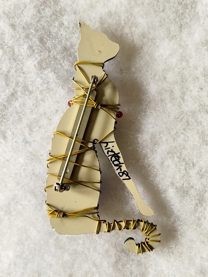 Vintage LizTech Cat Brooch - 1987 (51 - 894) | eBay