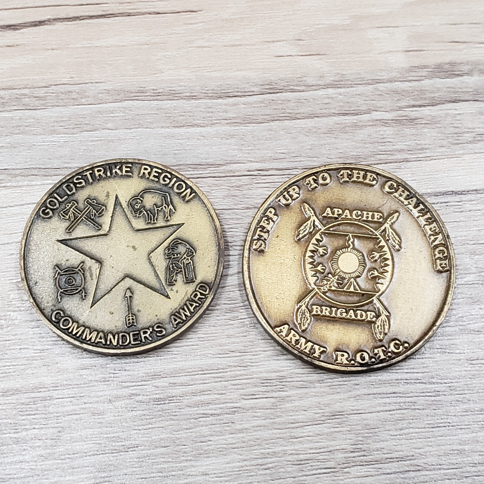 2 US Army ROTC Goldstrike Region Commander's Award & Apache Brigade ...