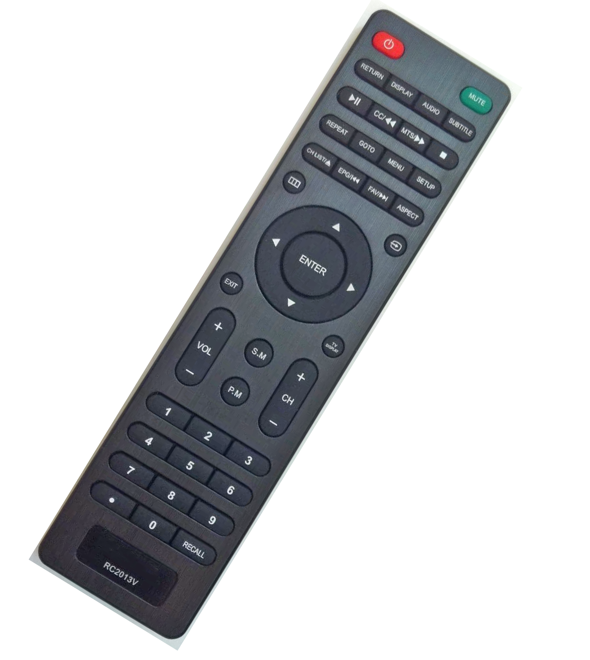 New Replace RC2013V For Viore TV Remote Control LED19VH55D LED26VF55D ...