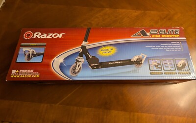 Razor A2 Elite Kick Two Wheel Scooter Black Brand New In Box | eBay