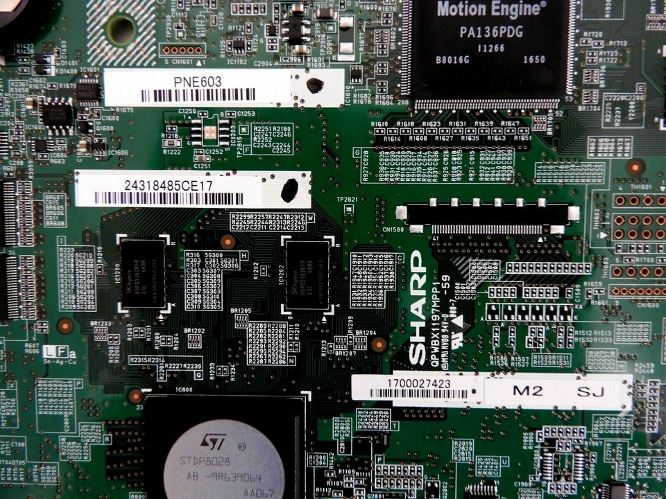 Sharp PN-E603 Main Board QPWBX1197MPP1 | eBay