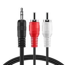 Red White Aux Cable for sale | eBay UK