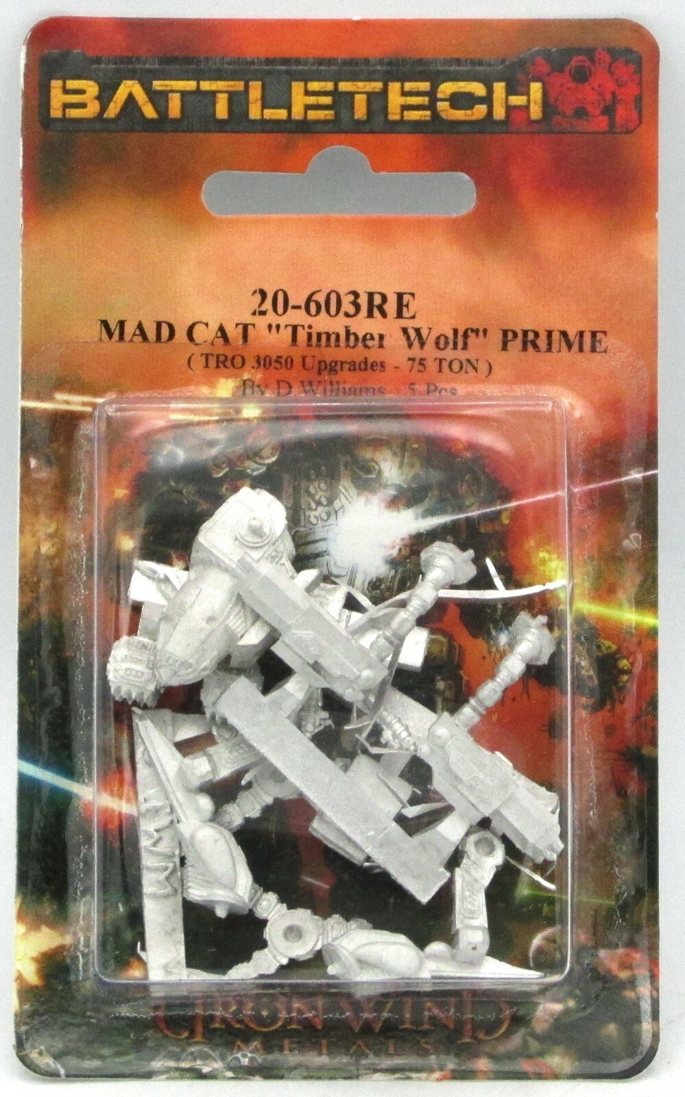 Battletech 20-603RE Mat Cat "Timber Wolf" Prime [Resculpt] Clan Heavy ...