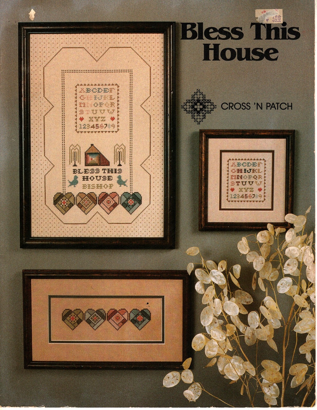 Cross N Patch Bless This House Counted Cross Stitch Pattern 1985 | eBay