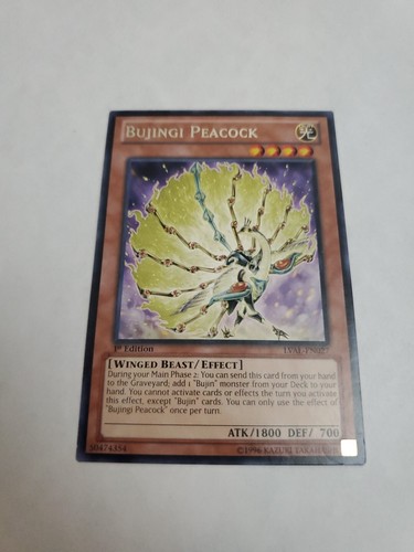 Bujingi Peacock - LVAL-EN027 - Rare - Unlimited NM YuGiOh! Legacy of ...