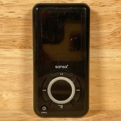 SanDisk Sansa e280 Black 1.8" Color LCD 8GB Portable FM Radio Digital ...
