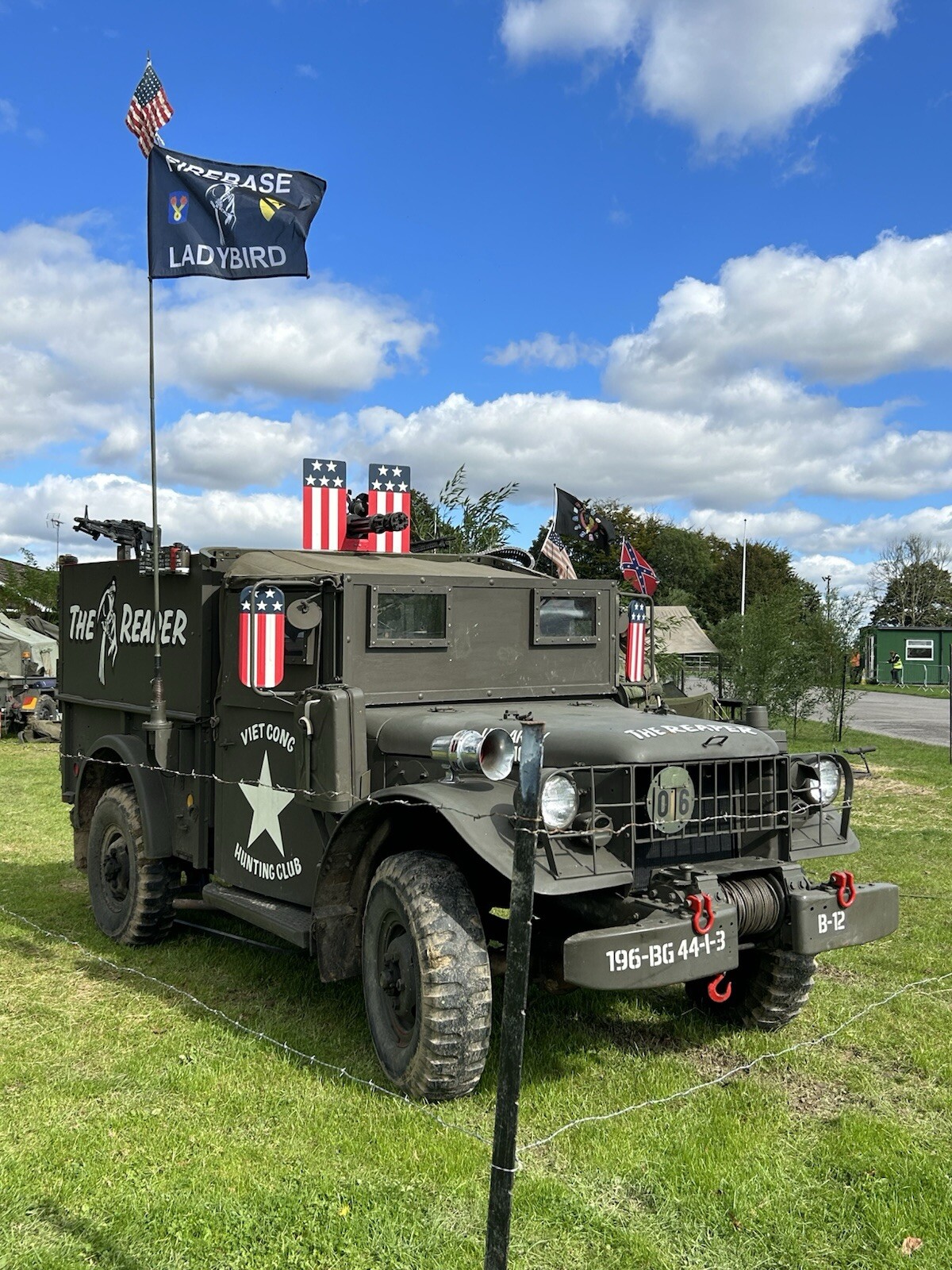 1961 Dodge M37b1 Gun Truck Us Army Vietnam War Era Armoured Convoy ...