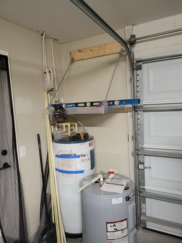 HoldRite Quick Stand Wall Mounted Water Heater Platform - Silver, 50 ...