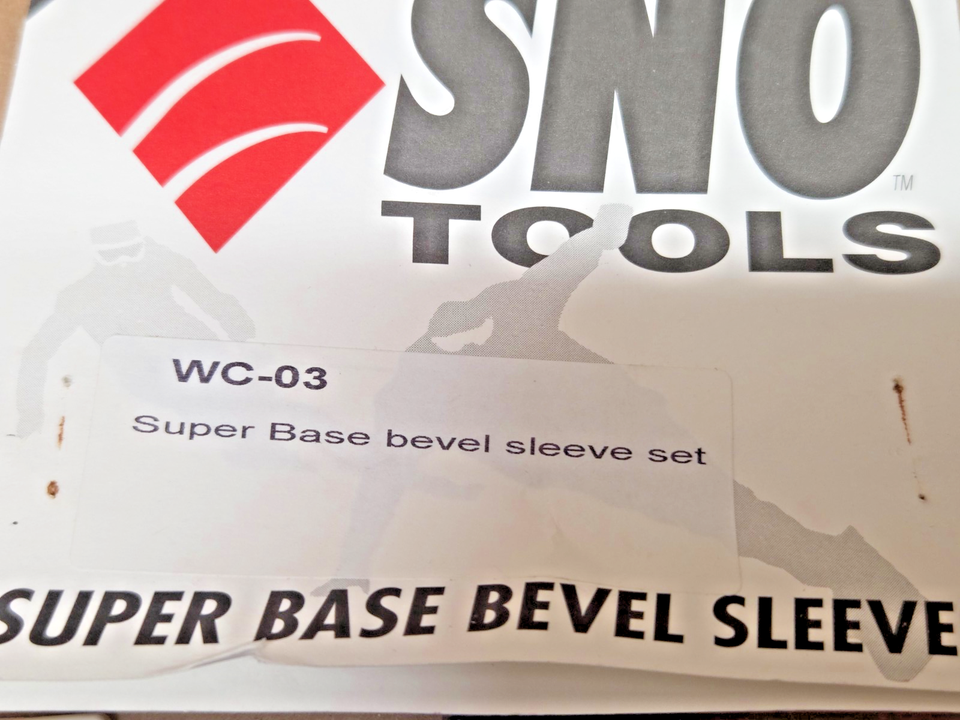 Super Base Bevel Sleeves(3) Guide SET - 0.5 , 1 , 2 Degree. SNO TOOLS ...