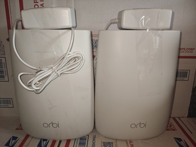NETGEAR ORBI RBR50 & RBS50 Tri-Band Wi-Fi Router & Satellite (Mesh ...